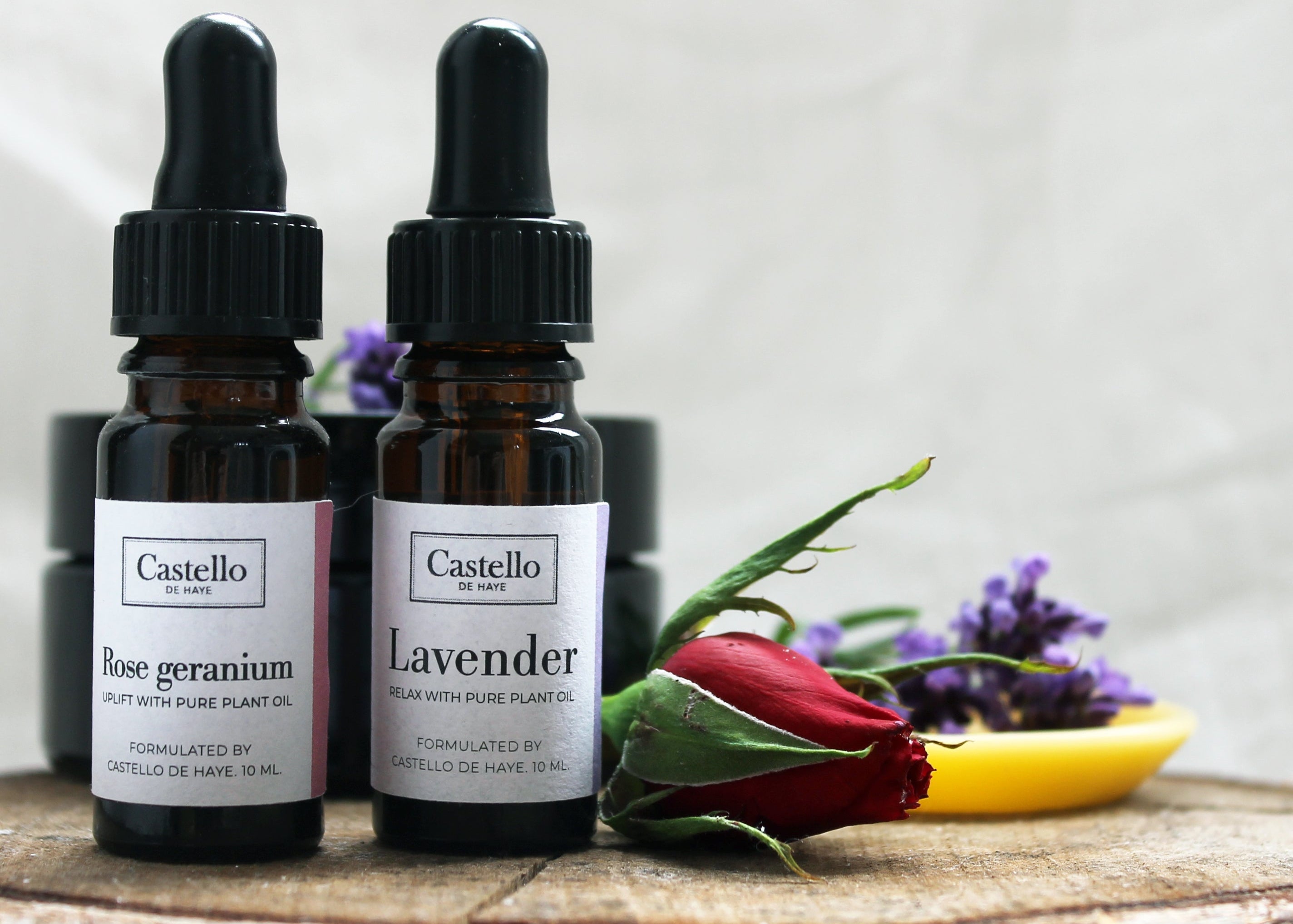 Pure Essential Oils for Aromatherapy – Castello de Haye